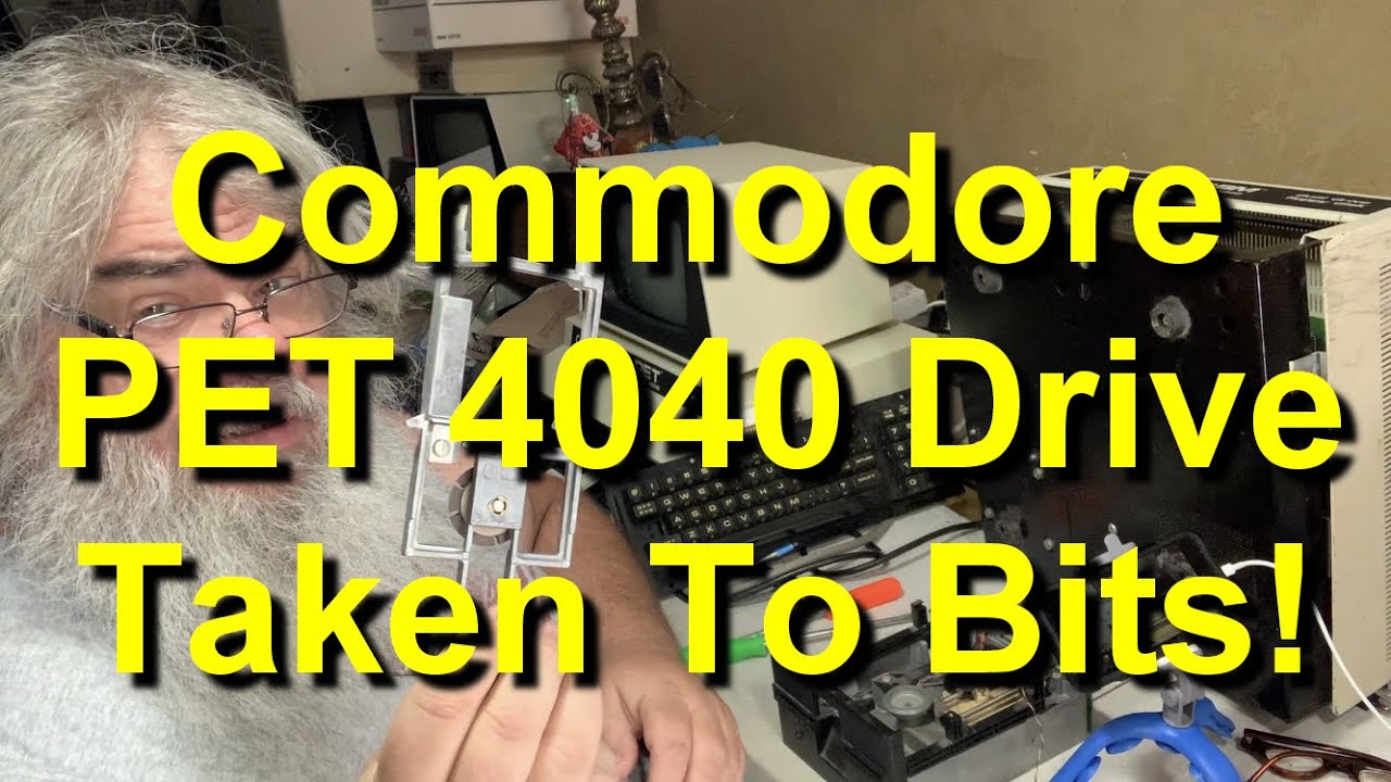 Commodore PET 4040 Disk Drive - I Can Not See Anything Missing, Time To ...