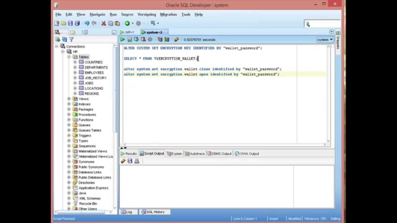 Mã hóa TDE (demo) - YouTube