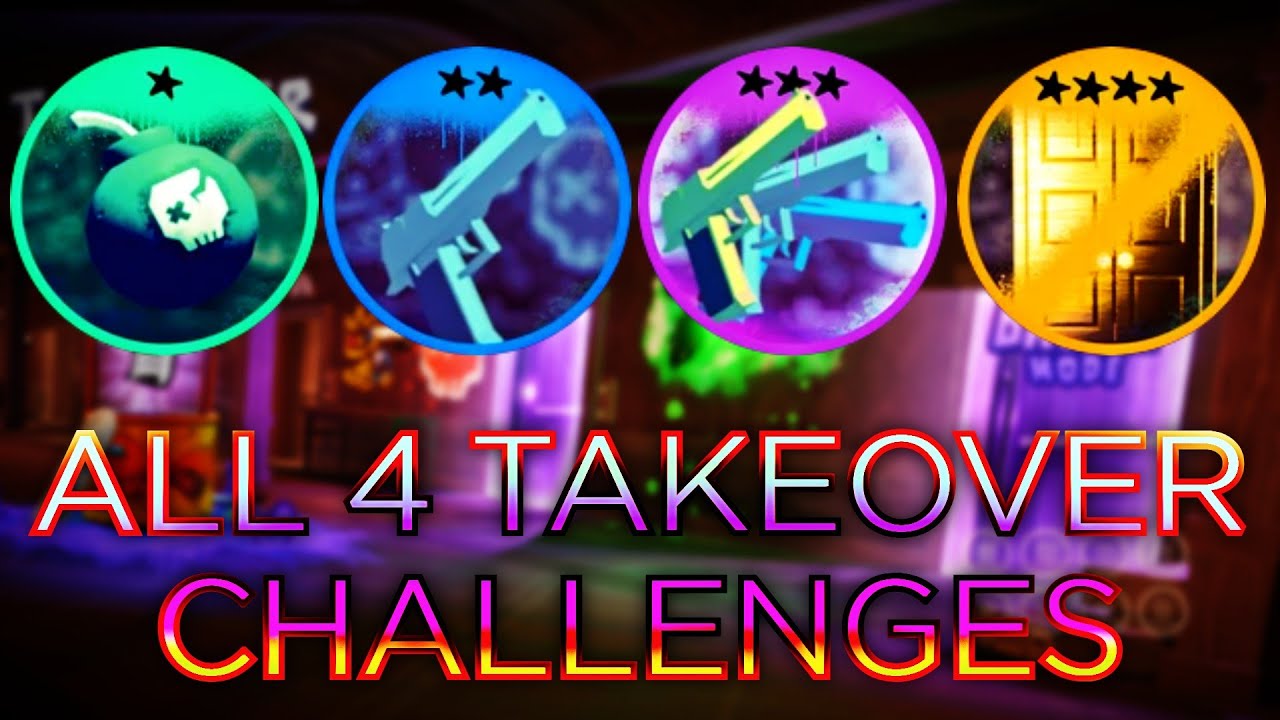 DOORS - Battle Mode Update How To Complete ALL 4 Takeover Challenges ...