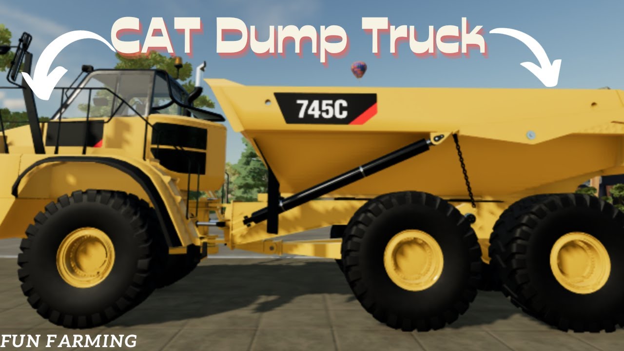 Farming Simulator 22 Dump Truck - YouTube