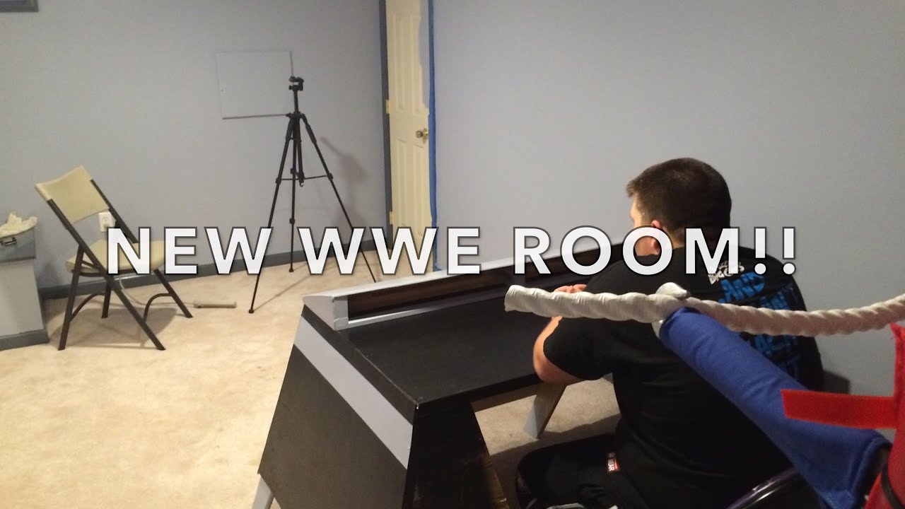 MY NEW WWE ROOM!! (With Surprises and Huge Update!) - YouTube
