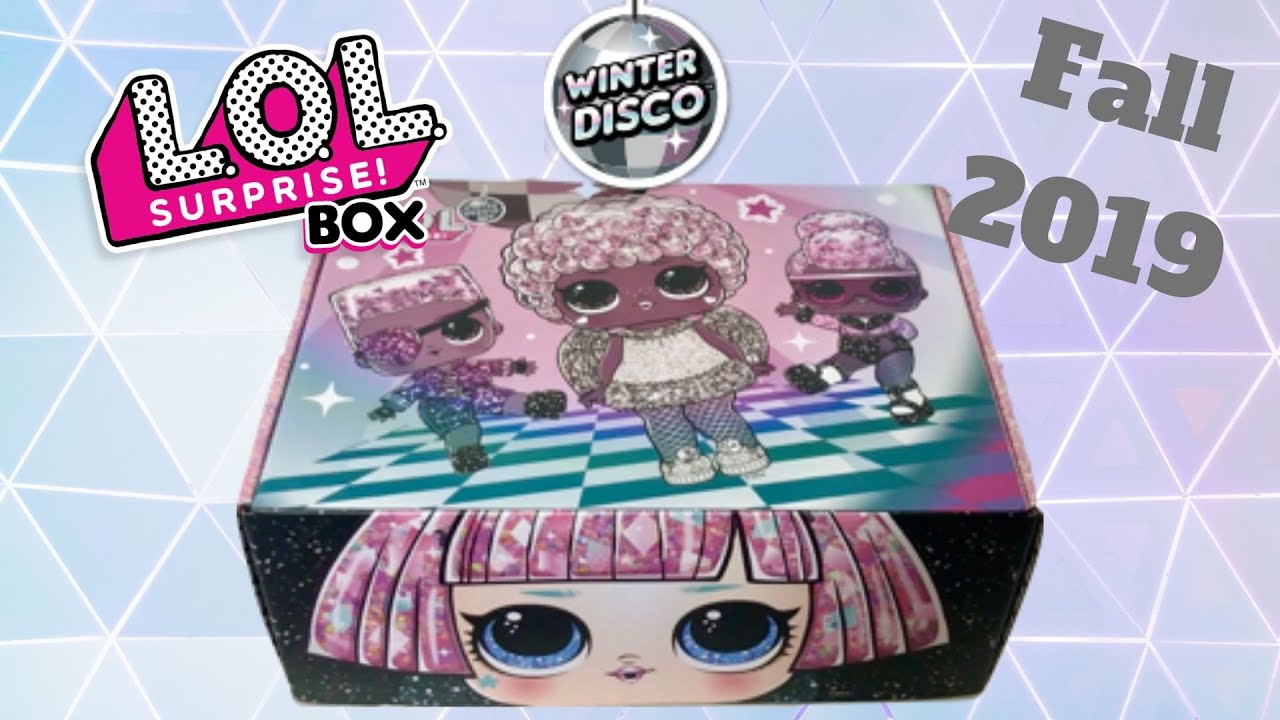 New LOL Surprise Subscription Box Unboxing! Winter Disco Fall 2019 ...