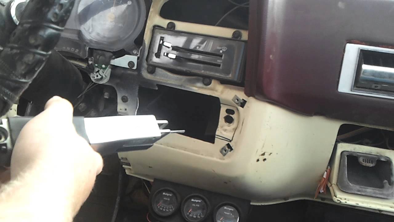 Car Audio Installation 87 Chevy Silverado Stepside Part 4 - YouTube