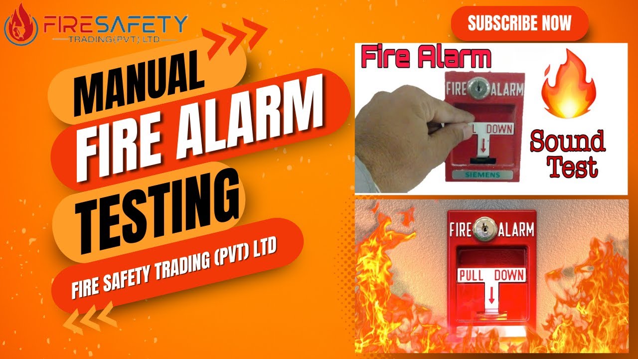 Manual fire alarm testing for beginners / An important Video about ...