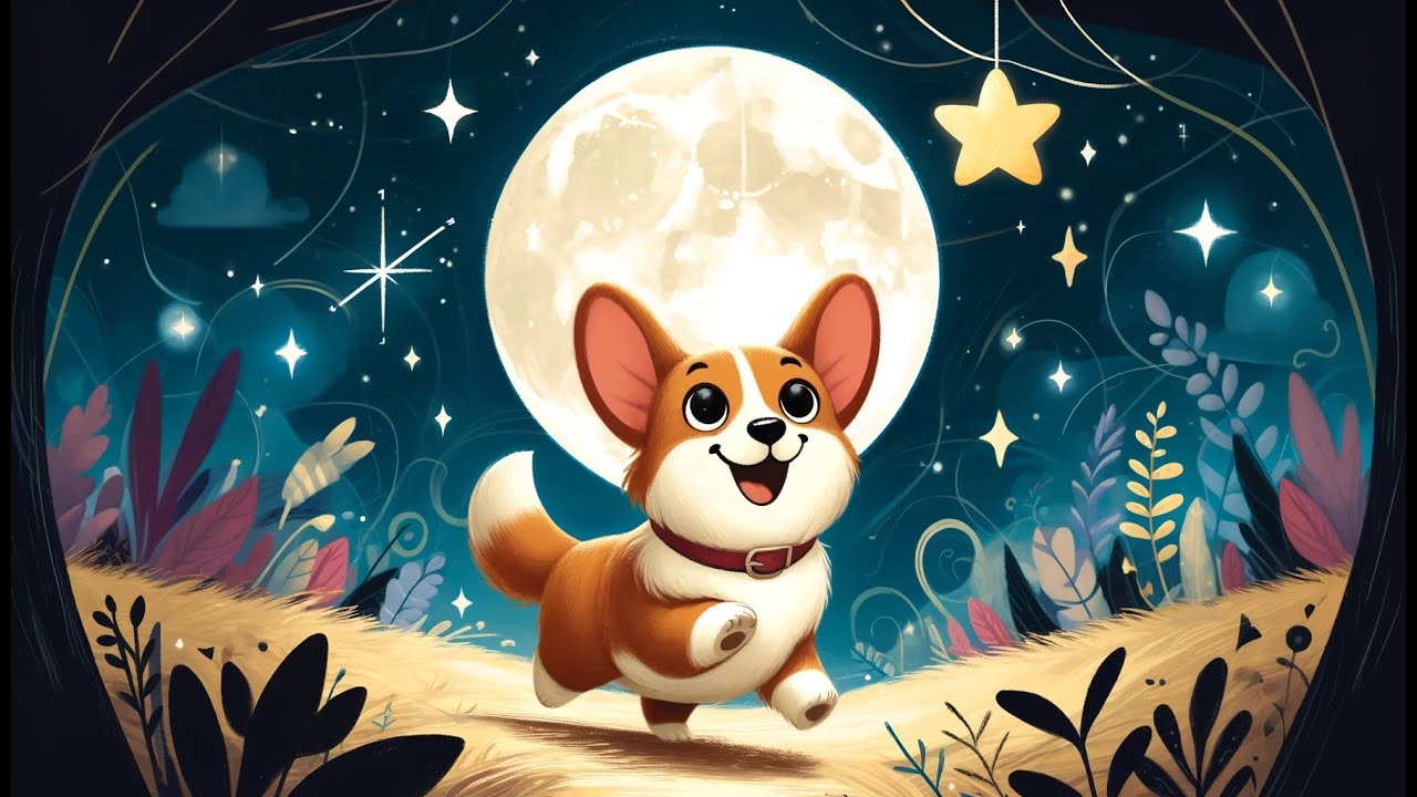 Charlie the Corgi's Moonlight Adventure - YouTube