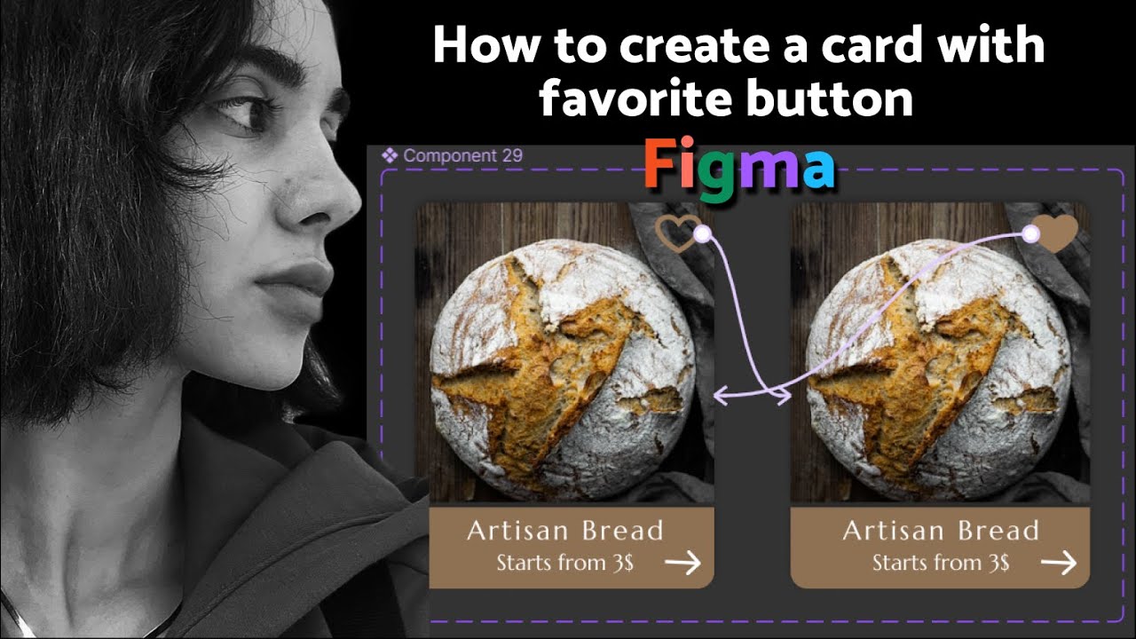 How to create a favorite button in Figma - YouTube