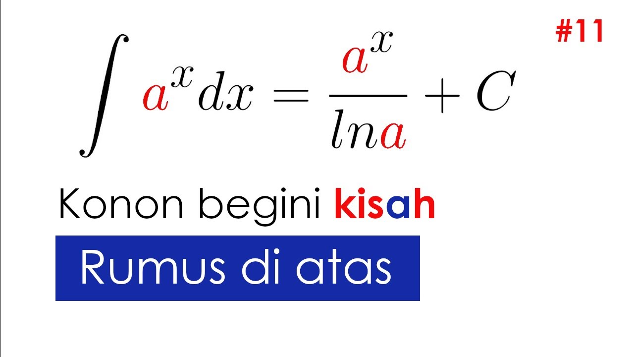 Kisah integral eksponensial #eksponensial #integral | integral e - YouTube
