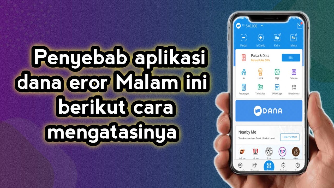 Penyebab Aplikasi Dana eror sistem sedang sibuk || ini penjelasanya ...