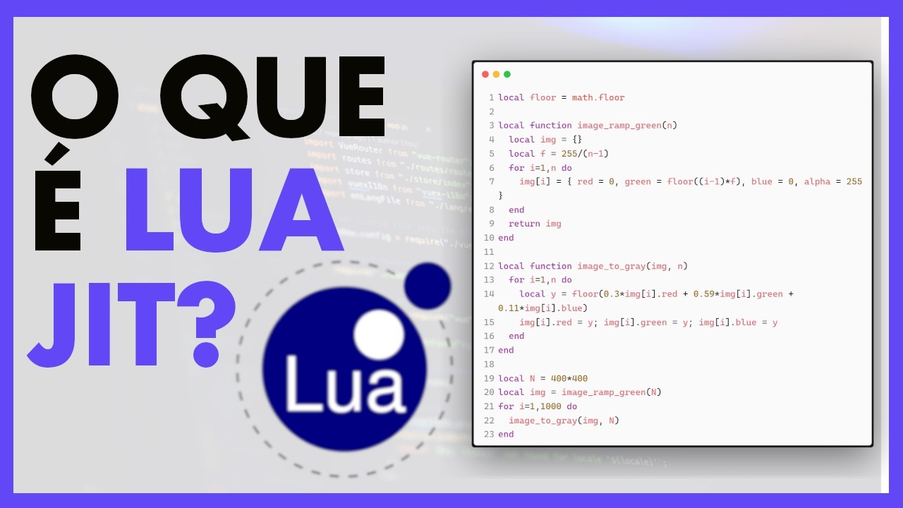O que é LuaJIT e como INSTALAR? - YouTube