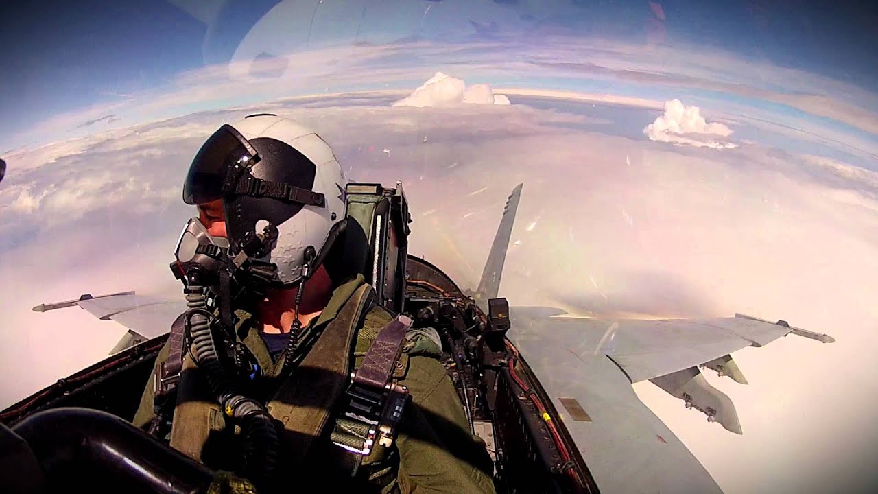 F/A-18F Backseat Ride - YouTube