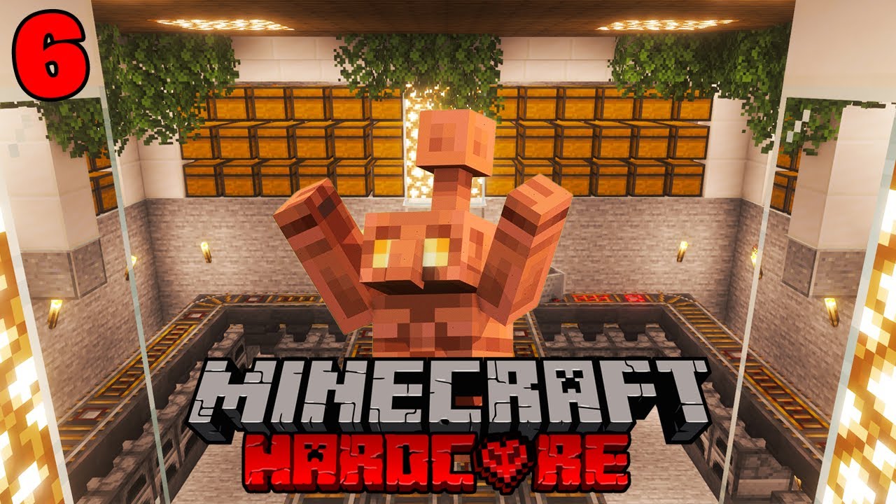I Built the Perfect Auto Storage Room in Minecraft Hardcore (with ...