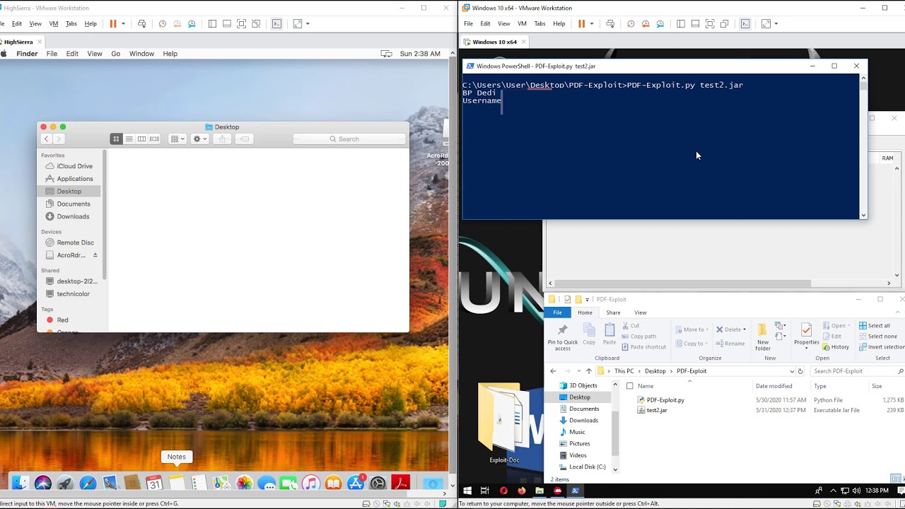 Exploit PDF to JAR (MacOS/Windows) 2020 - YouTube