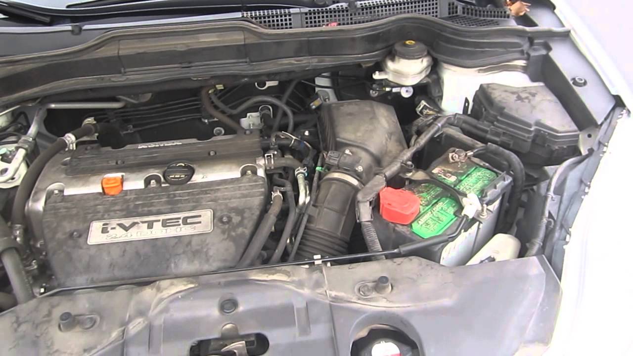 2008 Honda CR-V, Alpine White - STOCK# 14138J - Engine - YouTube