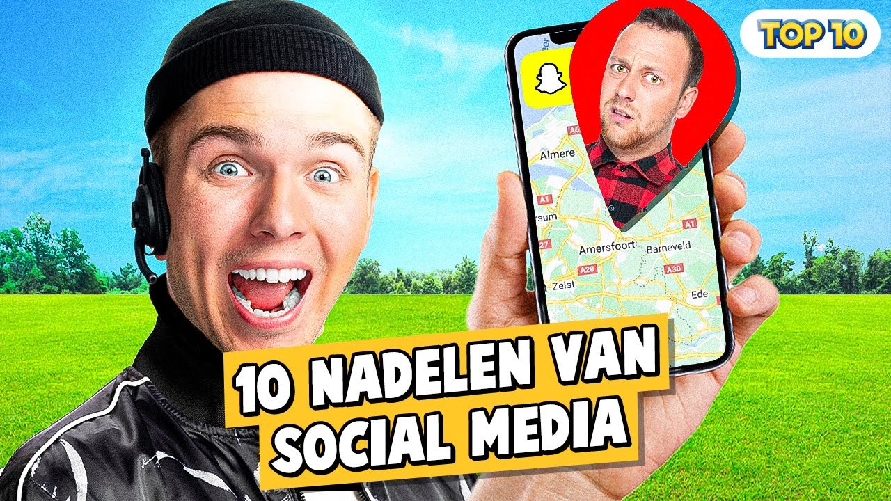 10 NADELEN VAN SOCIAL MEDIA! - YouTube