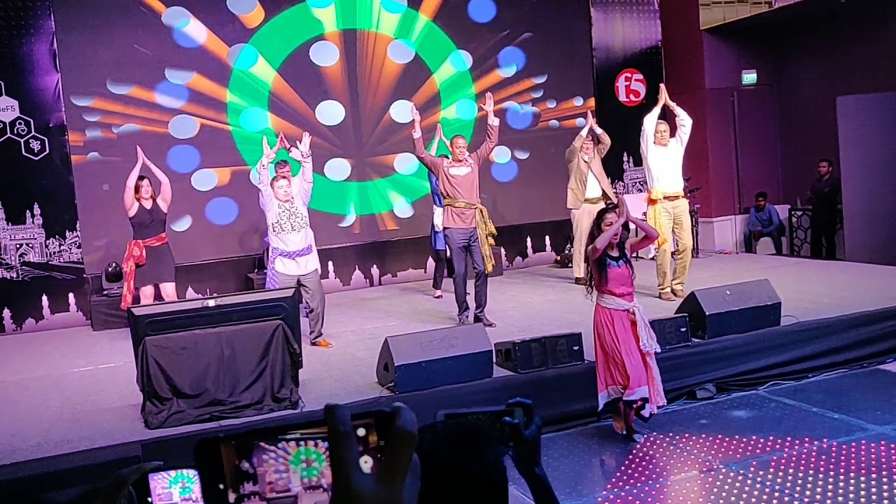 F5 CEO François Locoh-Donou Dance Performance | F5 Networks Hyderabad ...