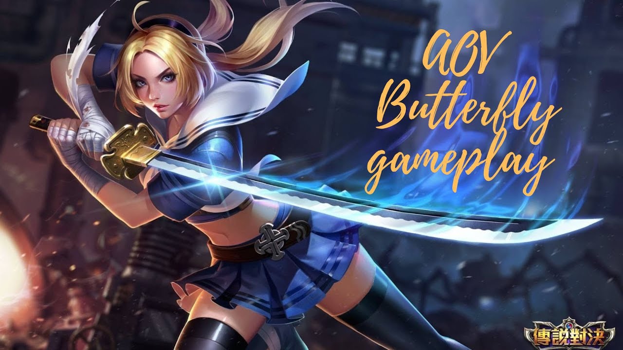 Arena of valor Butterfly gameplay - AOV gameplay - YouTube