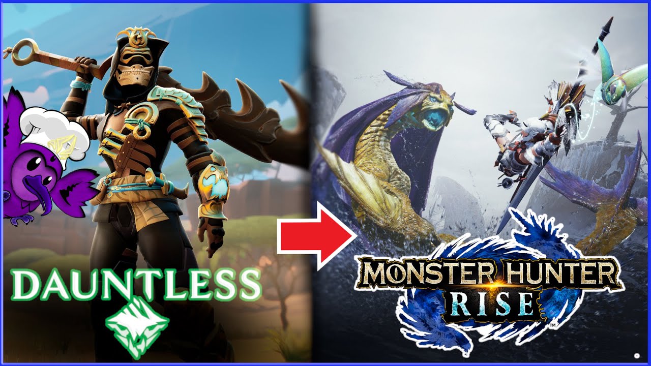 Dauntless Main Plays Monster Hunter Rise For the First Time - YouTube