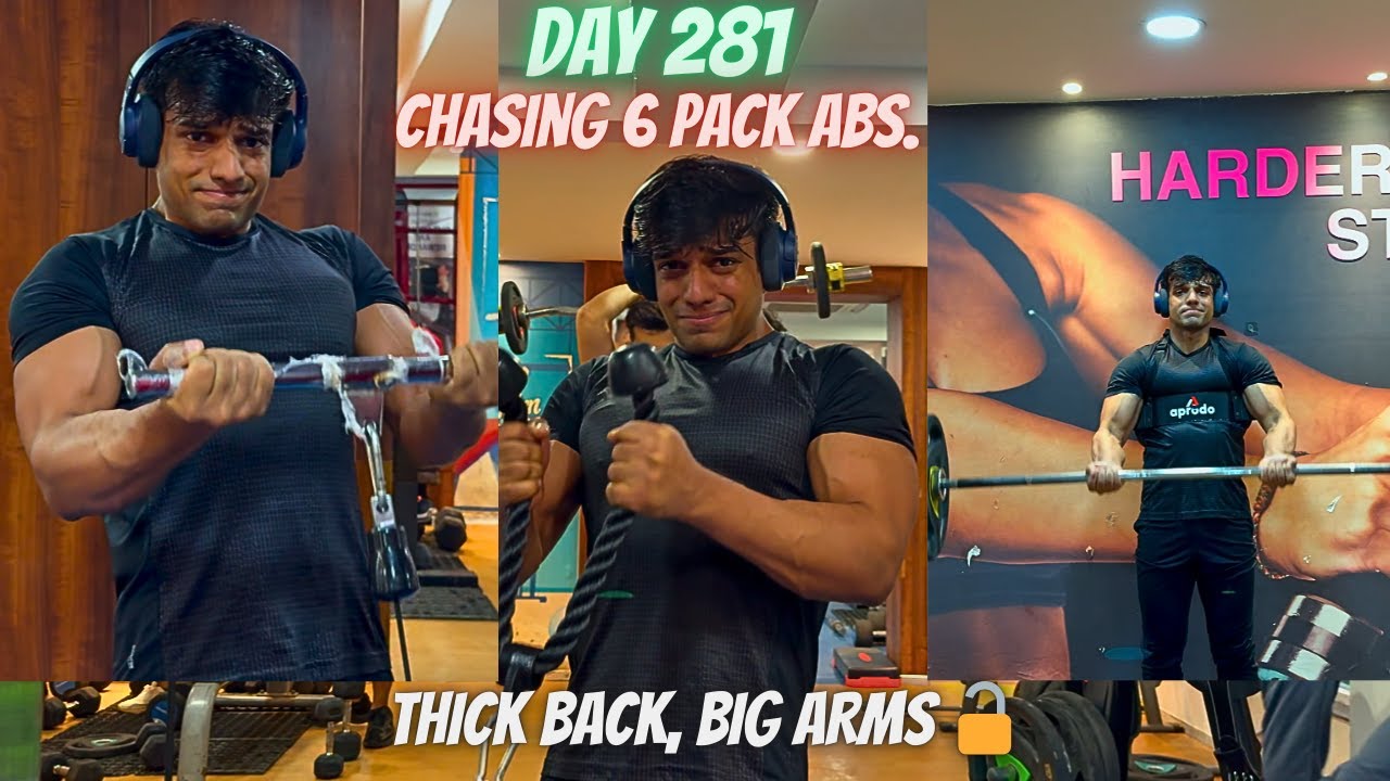 Day 281 – Back & Arms | Pull Day Strength & Hypertrophy - YouTube