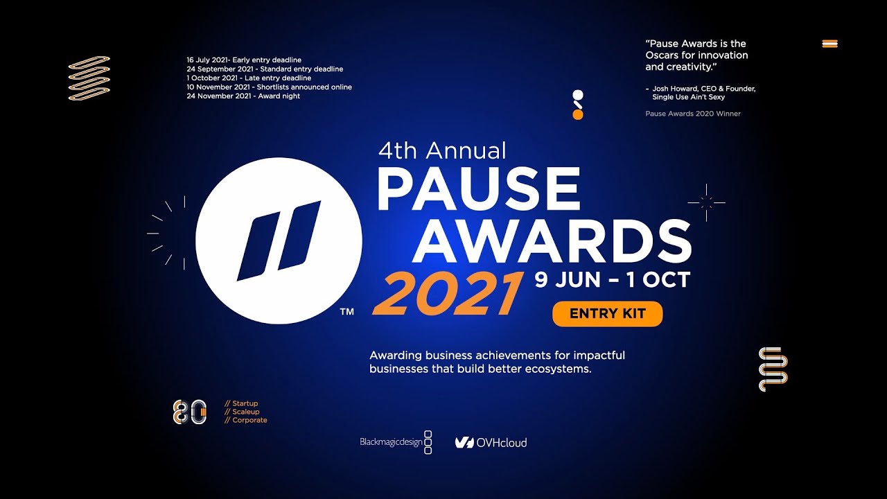 Pause Awards 2021 - Entry Kit Overview - YouTube