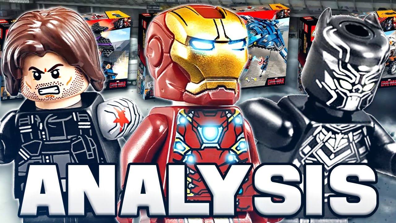 LEGO Marvel : 2016 CAPTAIN AMERICA CIVIL WAR - FULL ANALYSIS! - YouTube