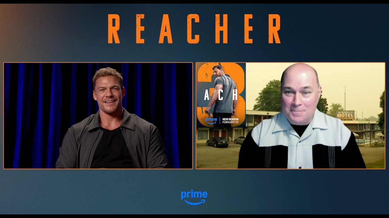 Alan Ritchson Interview - Reacher S3 (Prime Video) - YouTube
