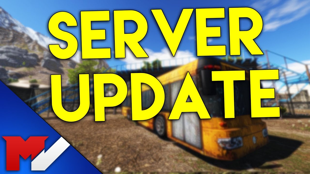 RUST SERVER! Update #1 - Hapis Island, Ladders, New Gun Sounds & More ...