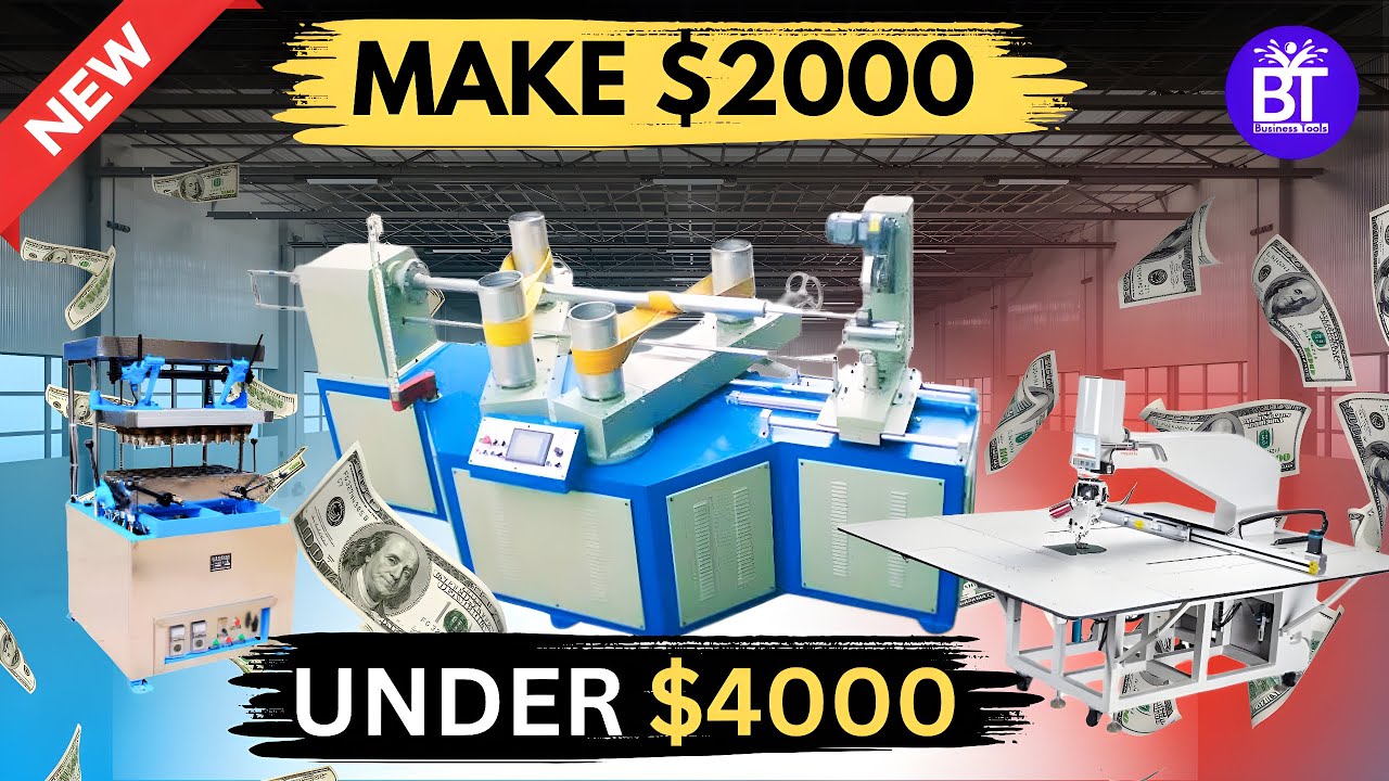 10 Most Profitable Business Machines You Can Buy in 2025 - YouTube