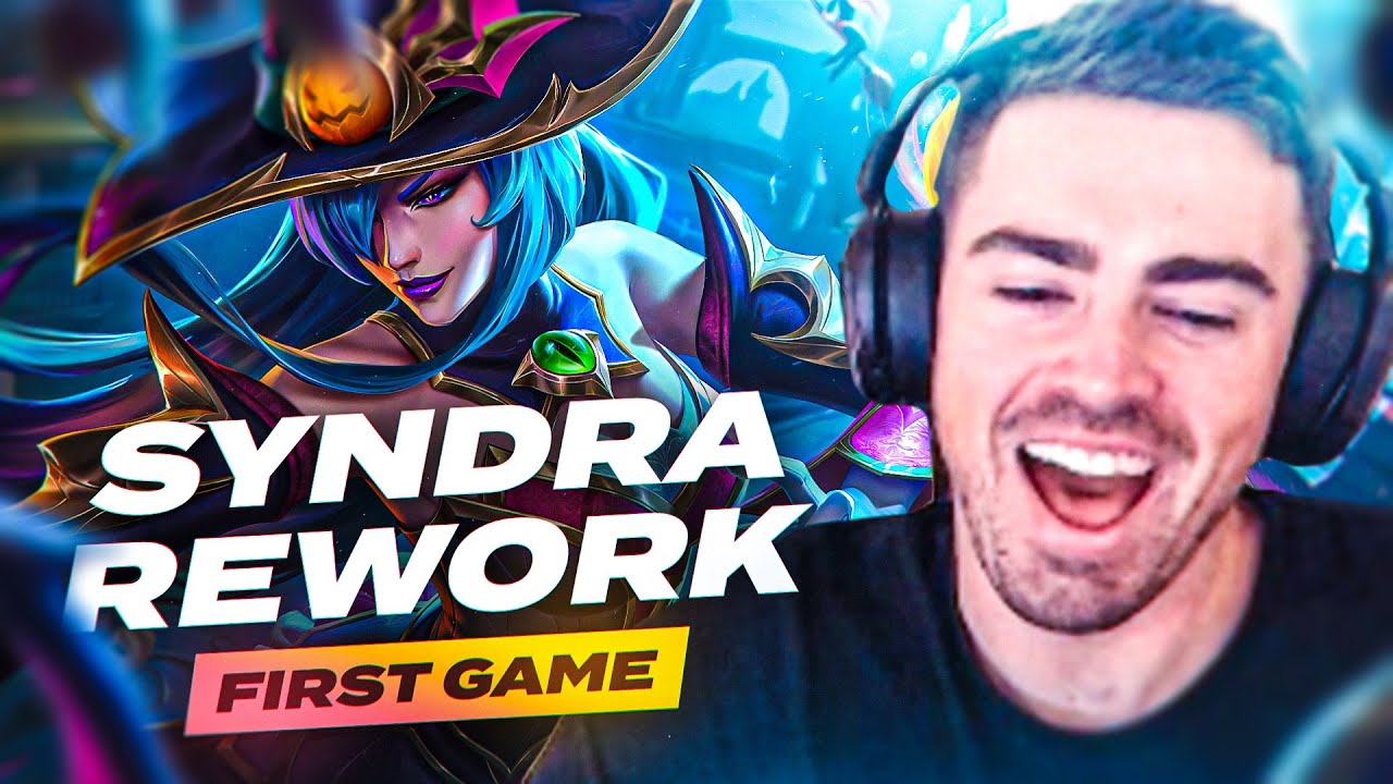 MIDBEAST PLAYS THE *NEW* SYNDRA REWORK - YouTube