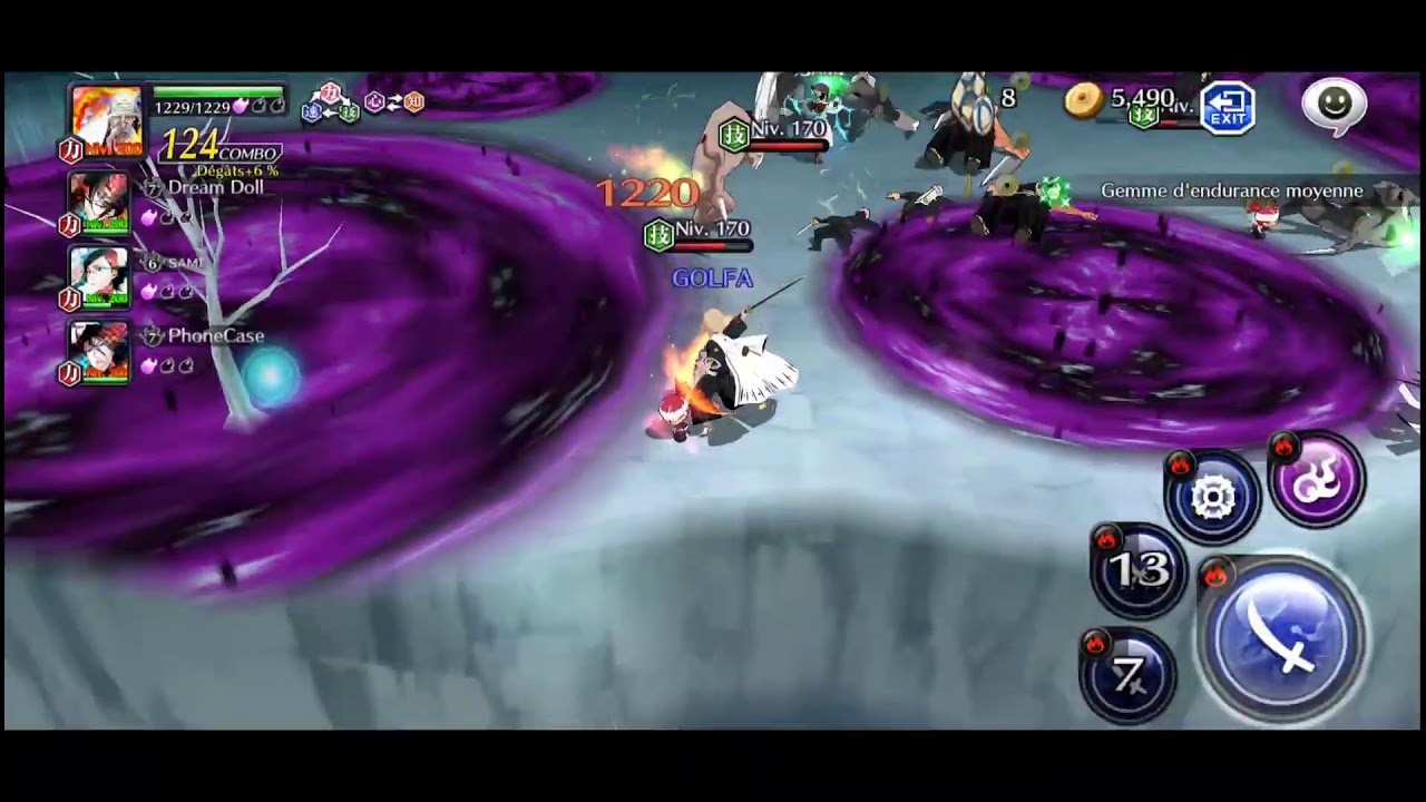 Bleach brave souls Raid avec Chair-sama and Z3R4PTOR featuring Janus ...