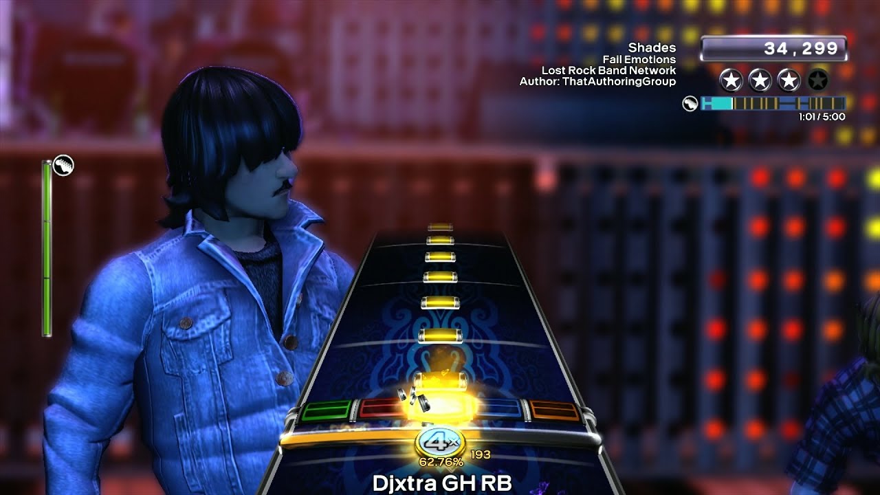 Shades - Fail Emotions Guitar FC (Lost RBN) Rock Band 3 HD Gameplay ...