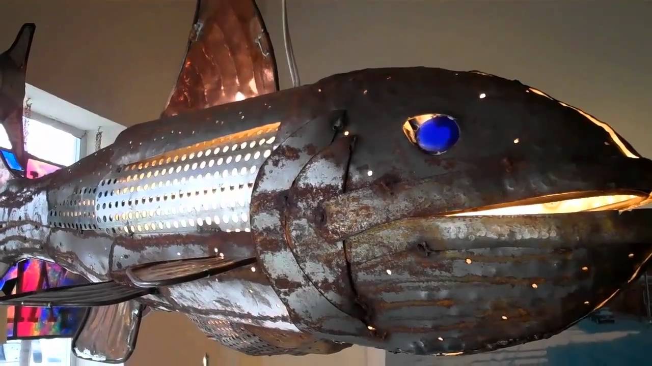 Doug Rathbun School of Fish at Avenue 9 Gallery - YouTube