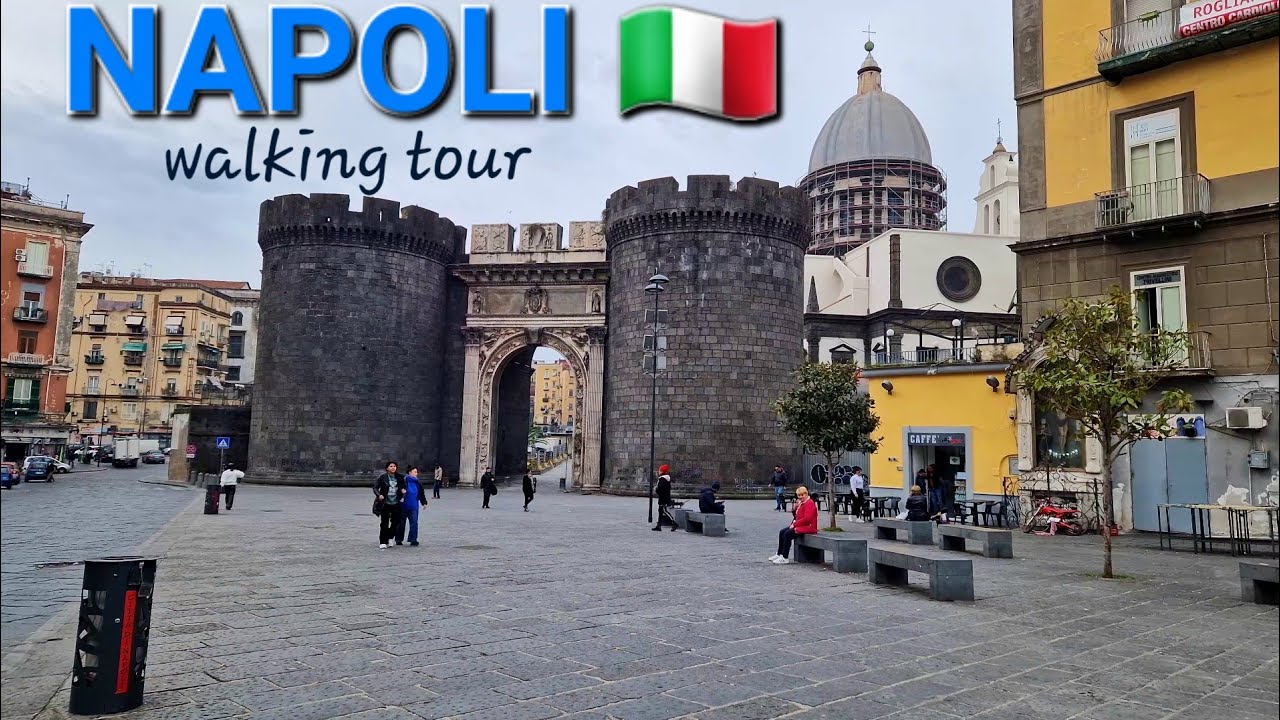 ️ Napoli, Italy 2023 ️ Morning Walking Tour [ 4K HDR ] #napoli # ...