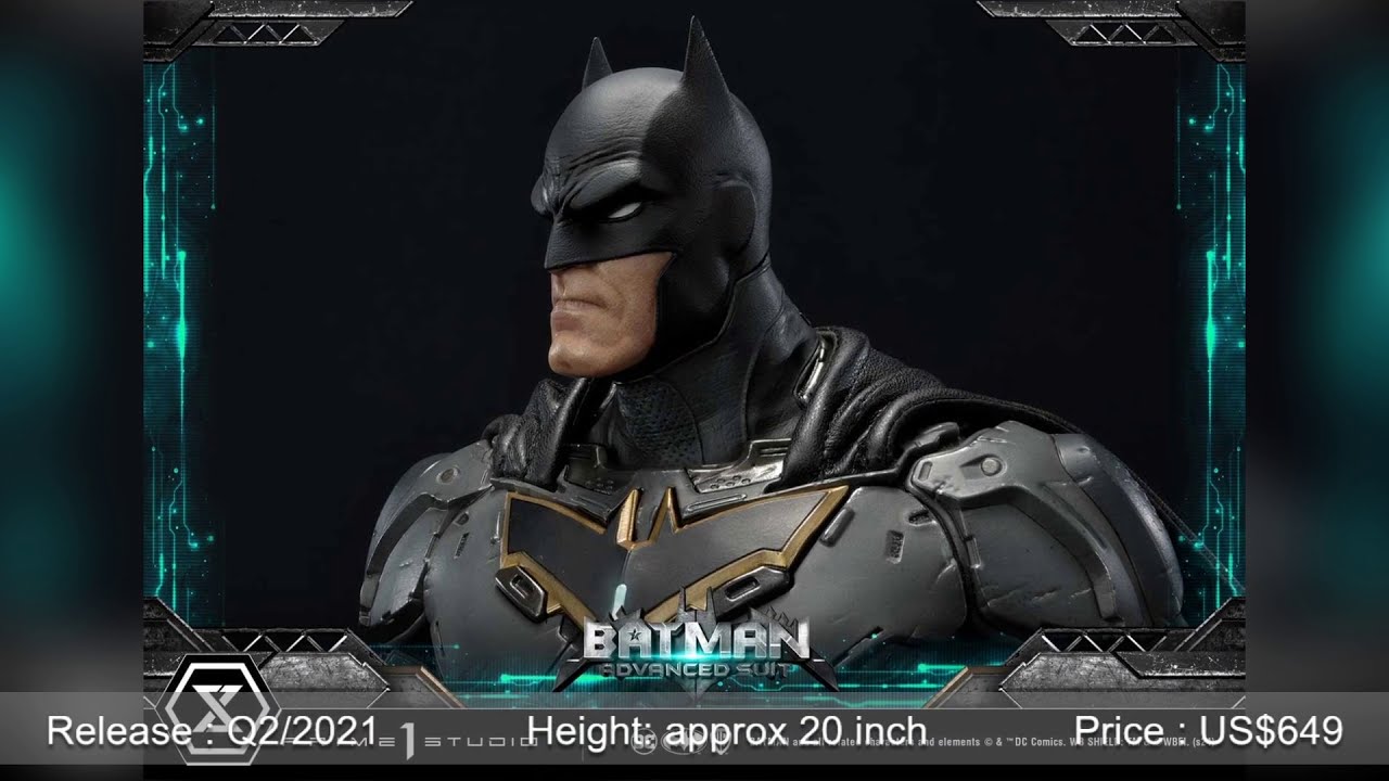 Prime 1 Studio - Batman Advanced Suit Standalone Design by Josh Nizzi ...