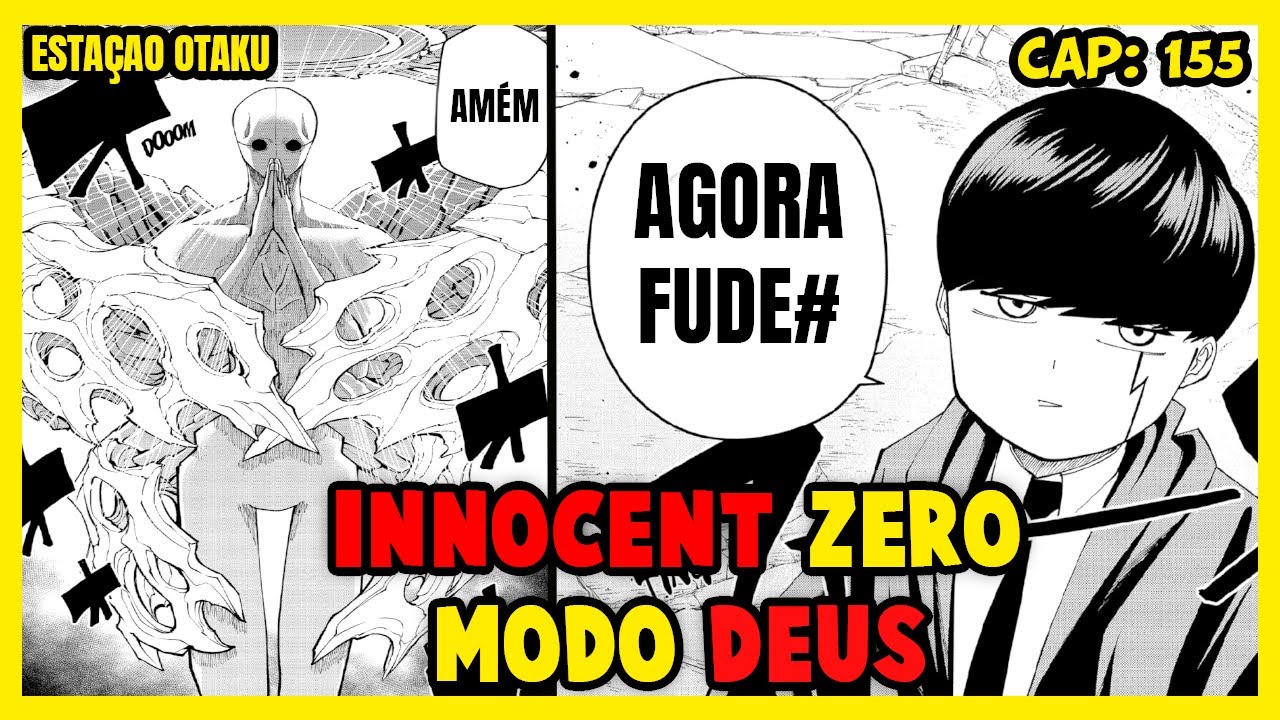 INNOCENT ZERO MANDA O DESESPERO, E MASH MANDA O PETELECO, MASHLE CAP ...