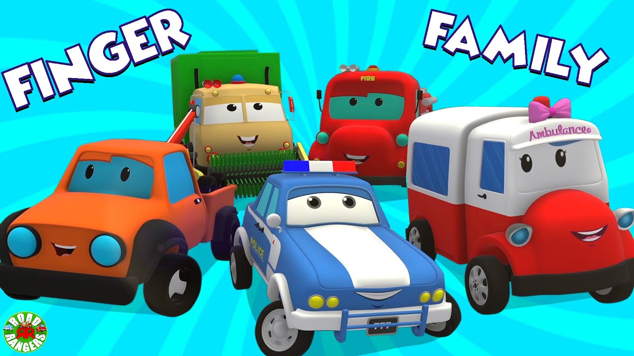 The Finger Family Rhyme + More Kids Entertainment Videos by Road ...