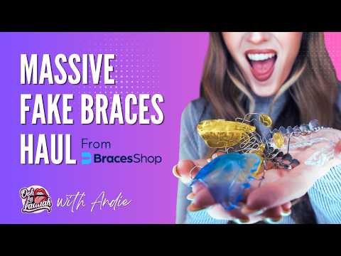 Unboxing a Massive Haul of Orthodontic Devices & Fake Braces