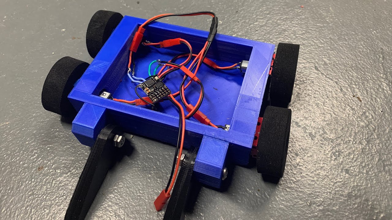 Building my first 3D printed Antweight Combat Robot Pt 1 - YouTube