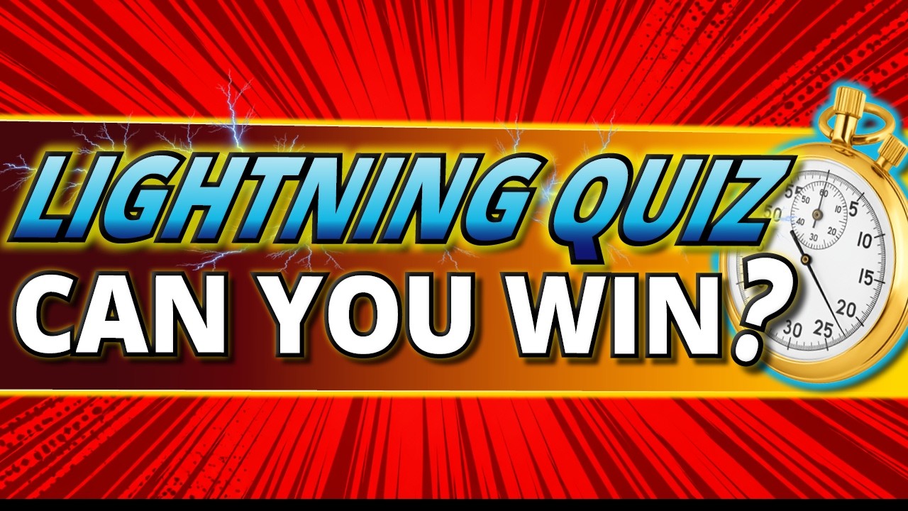 50 FUN QUICKFIRE Questions Trivia Quiz EVERYONE Can Beat. Can YOU ...
