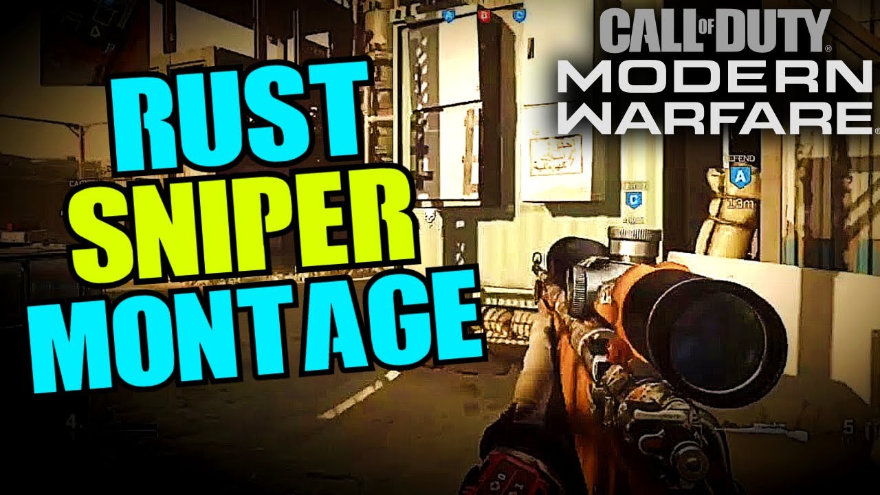 KAR98 SNIPER MONTAGE ON RUST (Call of Duty Modern Warfare Multiplayer ...