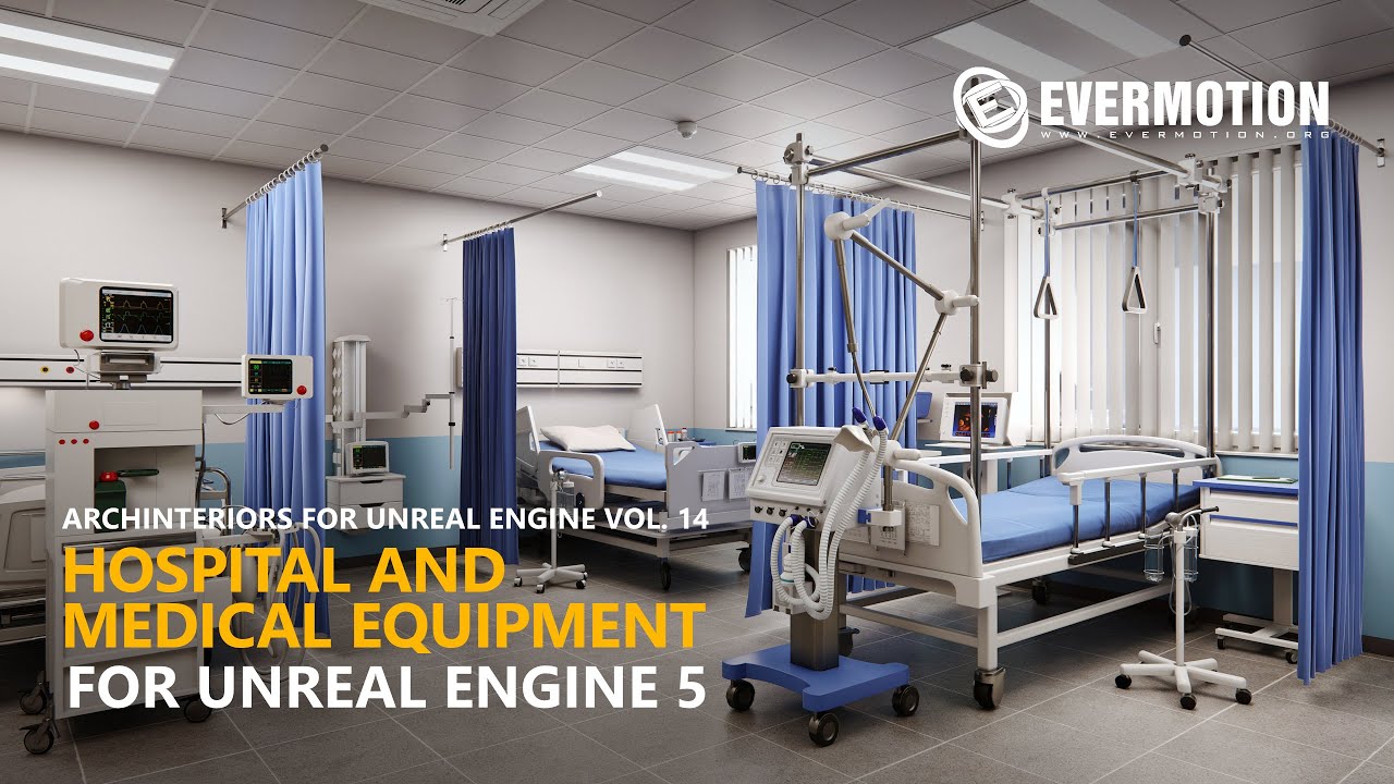 Medical Equipment 3D Models for Unreal Engine 5 - YouTube