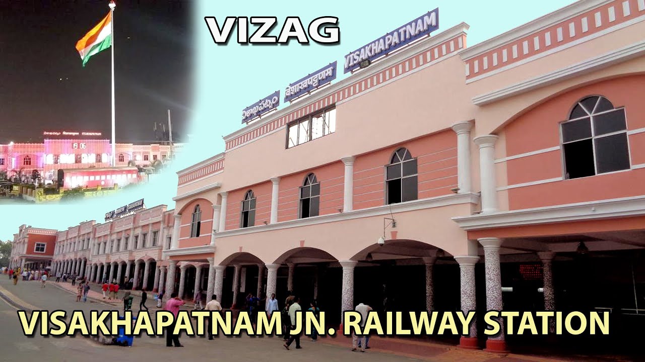 Visakhapatnam Jn. Railway Station / Vizag, India - YouTube