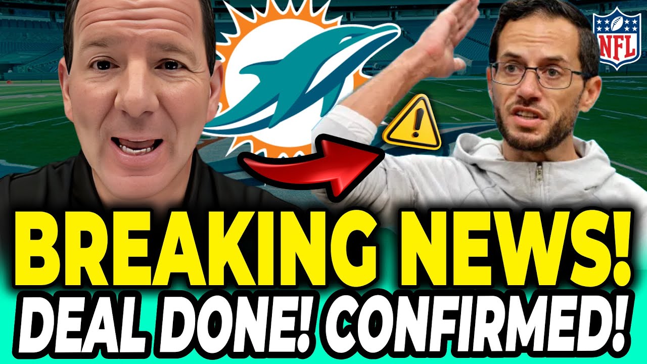 🔴BREAKING NEWS: NOW CONFIRMED! DIRECT FROM MIAMI! - Miami Dolphins News ...