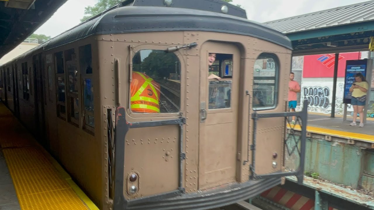 AB Standard Front view ride,PARADE OF TRAINS!!! Shout out to @MTA_2009 ...