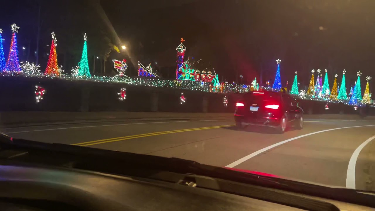 Ride with us for the annual Life College Light Show - YouTube