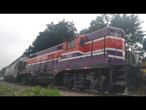Sorpresa en el Mercantil M298 con una locomotora de PETRA FDQX2 #2 GP9 #cazatreneslineav #CPKCM ...