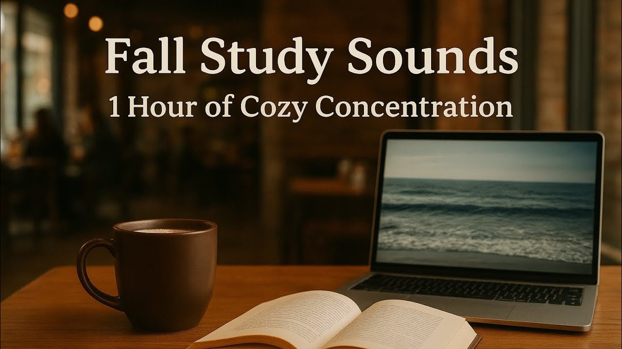 Fall Study Sounds- 1 Hour of Cozy Concentration - YouTube