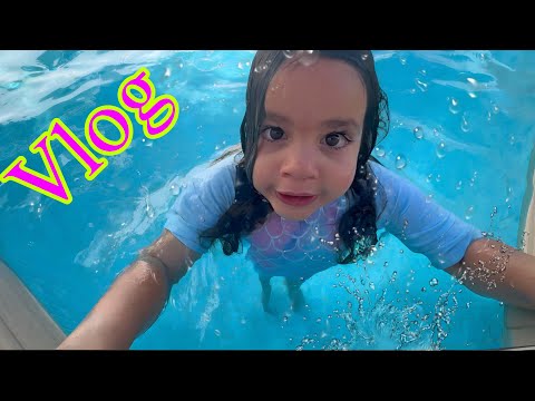 Amira a fait une bêtise  😳C’est trop bien la piscine
