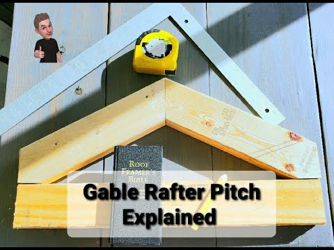 Gable Rafter Pitch Explained - YouTube