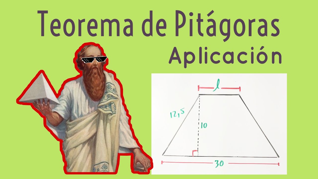 Teorema de Pitágoras aplicación 😎 - Rivera - YouTube