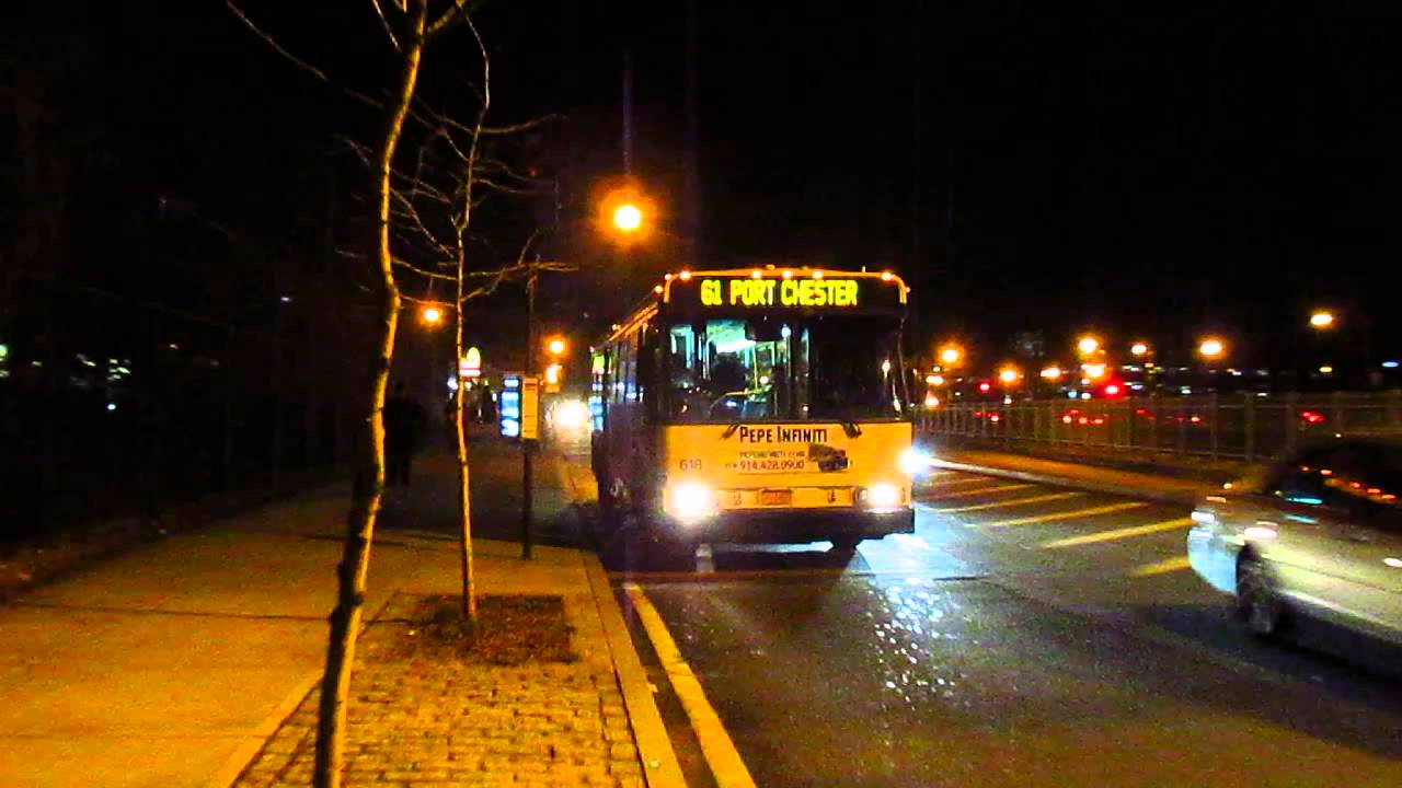 The Bee-Line System: 2006 Orion V #618 on the Route 61 Bus. - YouTube
